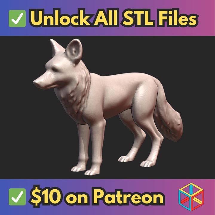 3D Printable 28mm DND Whimsical Fox Character Fantasy Miniature ...