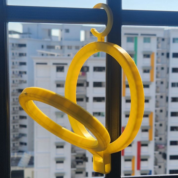 3D Printable Hat Hanger by Christopher Ong