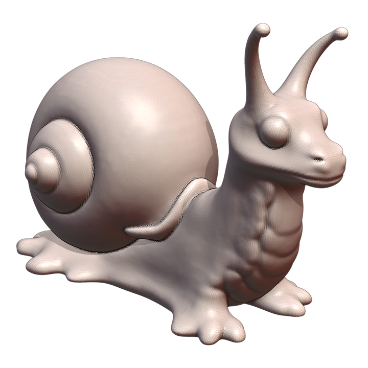 3D Printable 28mm DND Enchanted Snail Fantasy Miniature MineeForm FDM ...