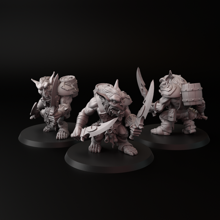 3D Printable Goblins by Crosslances