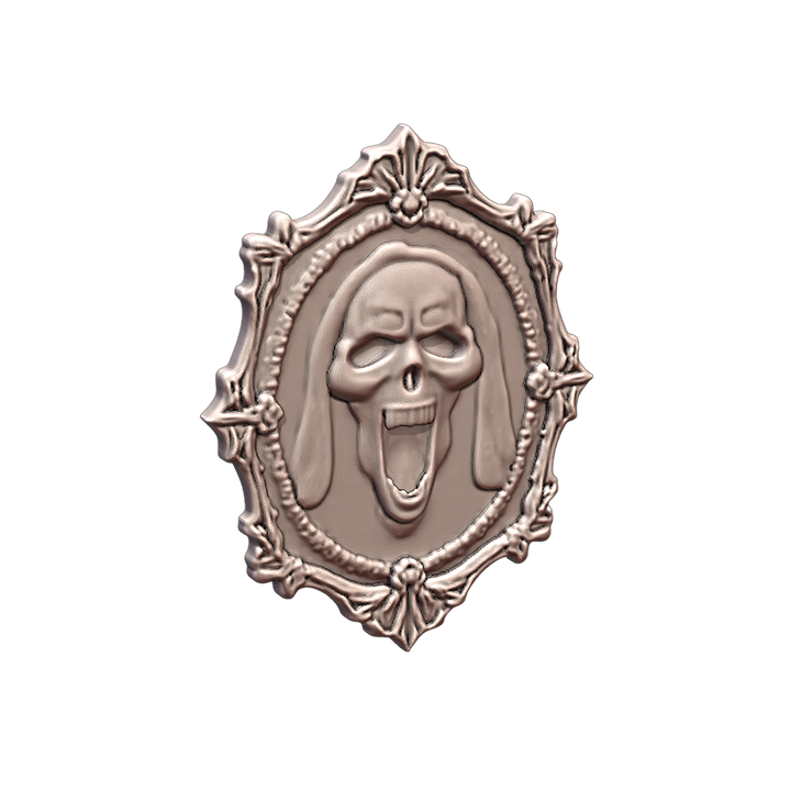 Download 28mm DND Bewitched Mirror Sinister Glass with Creepy Face ...