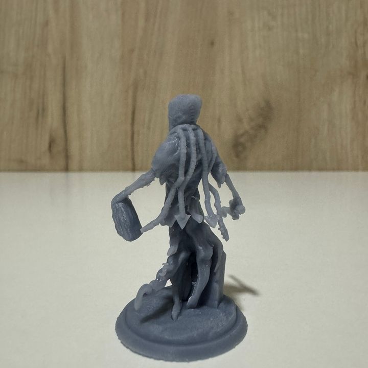 3D Printable Executioner Geist undead skeleton wraith - pre supported ...