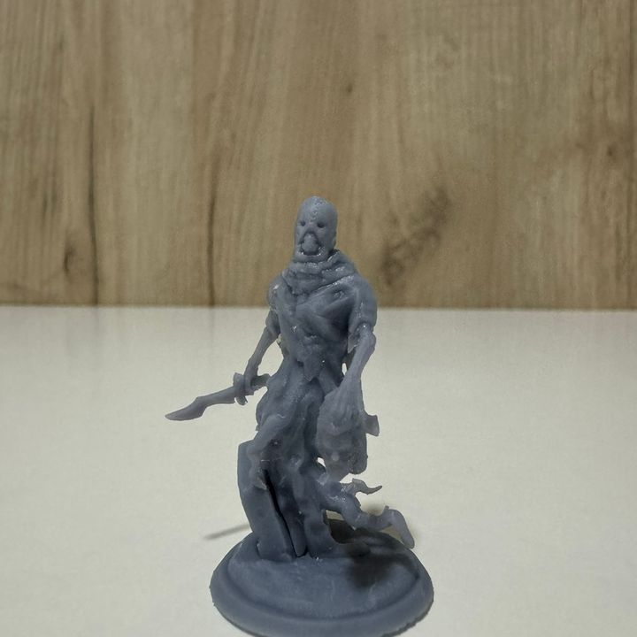 3D Printable Executioner Geist undead skeleton wraith - pre supported ...