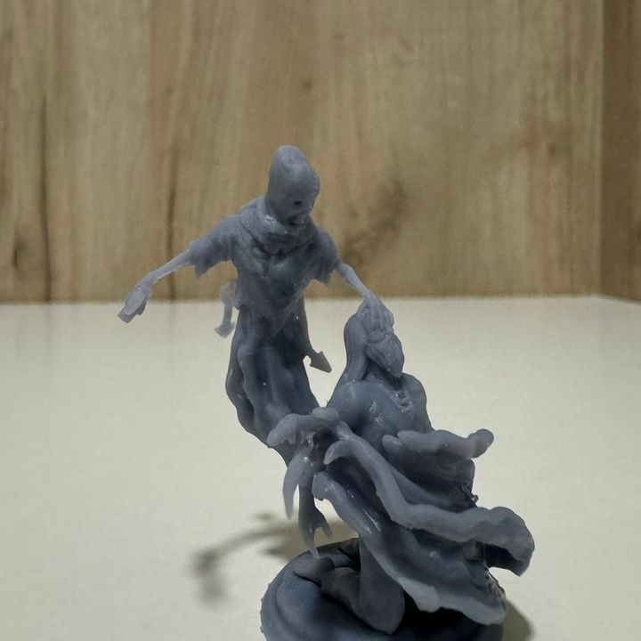 3D Printable Executioner Geist undead skeleton wraith - pre supported ...