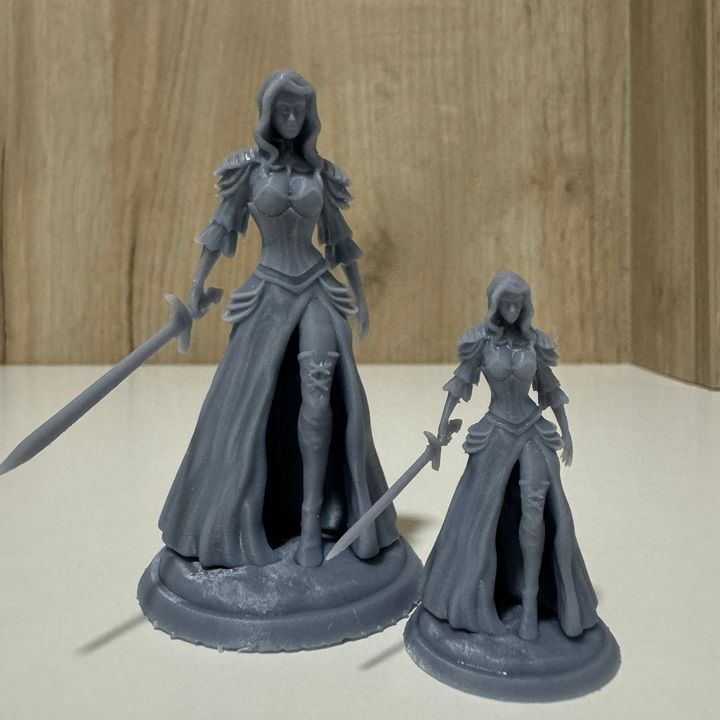 3D Printable Vampire female warrior, female vampire mistress by Vulcan ...