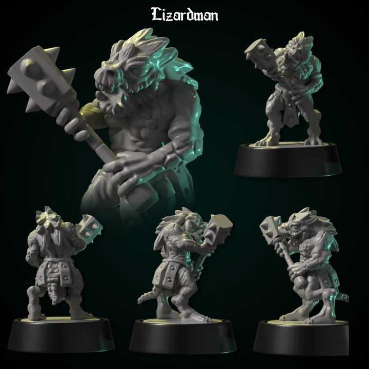 3D Printable Merchant: trapdoor - Starter Set by DDF Models and Miniatures