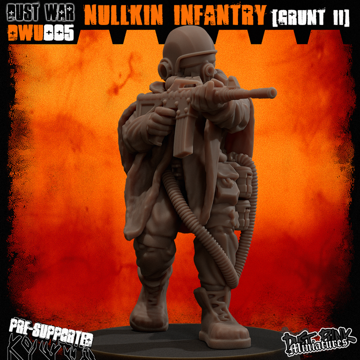 3D Printable [DWU005] [NULLKIN INFANTRY GRUNT II] by Django OCP