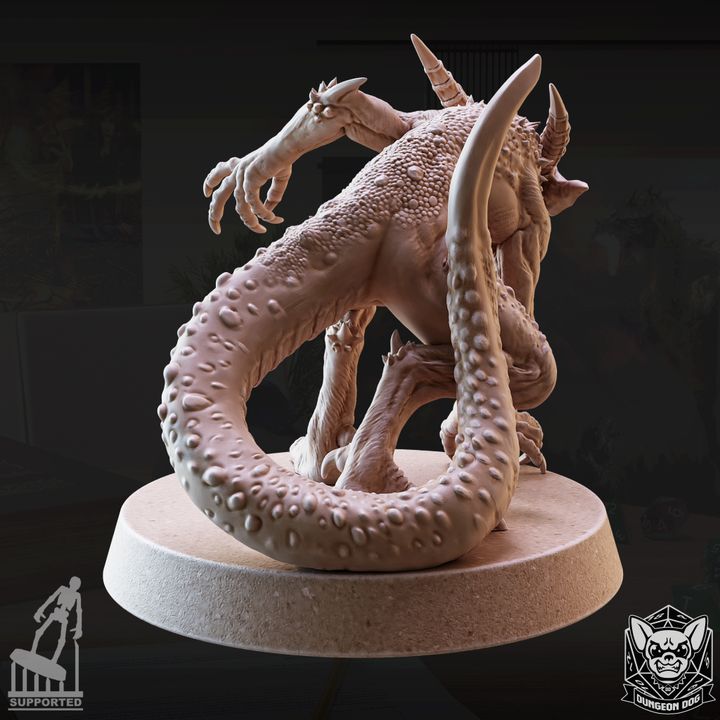 3D Printable Quasit - C by Dungeon Dog