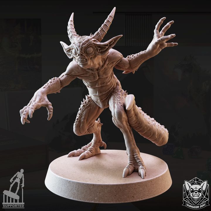 3D Printable Quasit - D by Dungeon Dog