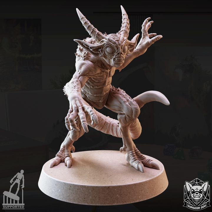 3D Printable Quasit - D by Dungeon Dog