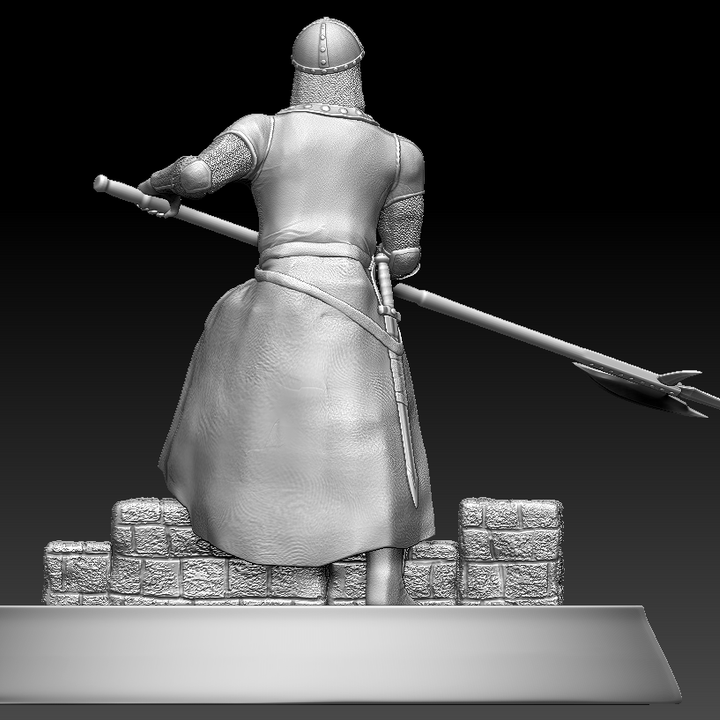 3D Printable City Guard by John Schmolke