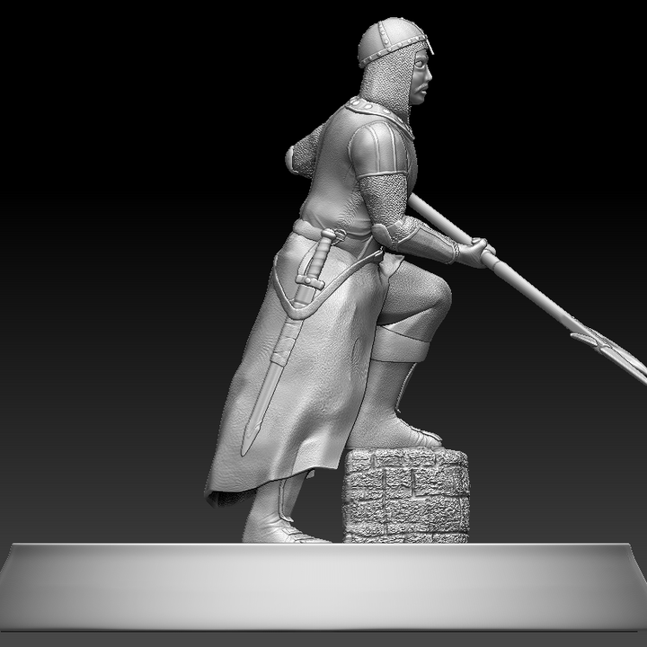 3D Printable City Guard by John Schmolke