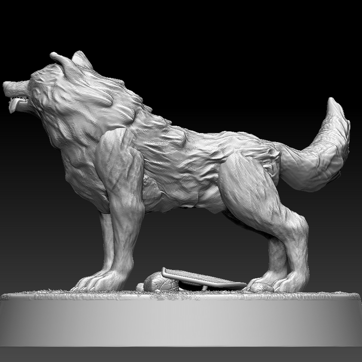 3D Printable Hound by John Schmolke