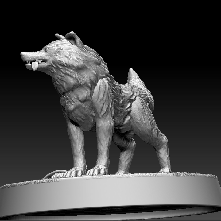 3D Printable Hound by John Schmolke