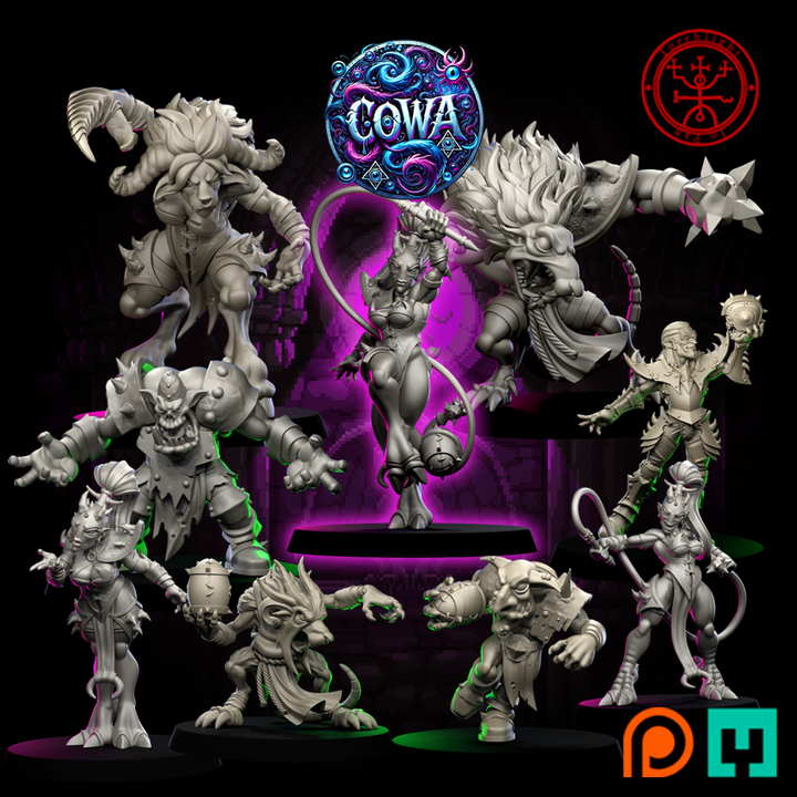 3D Printable TORCHLIGHT "COWA PT.2" by Torchlight Models