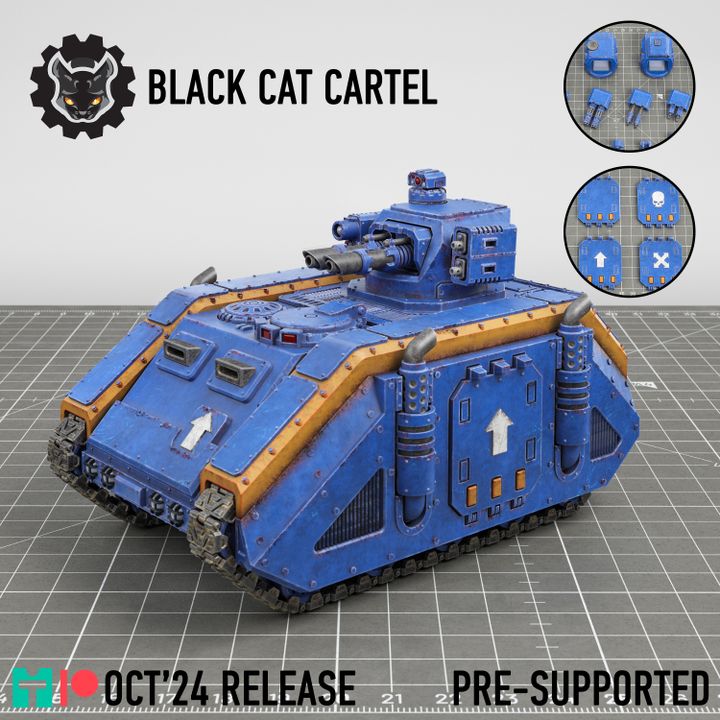 3D Printable 'Shredder' Infantry Fighting Vehicle (HA-Series) by Black ...