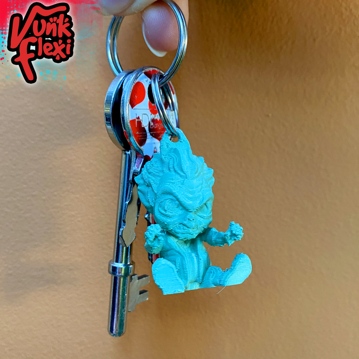3D Printable Halloween Zombie MultiColor Flexi Print-In-Place + figure ...