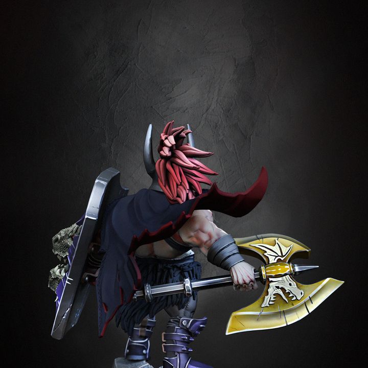 3D Printable Hagall - Naga Set by Dragun Studios