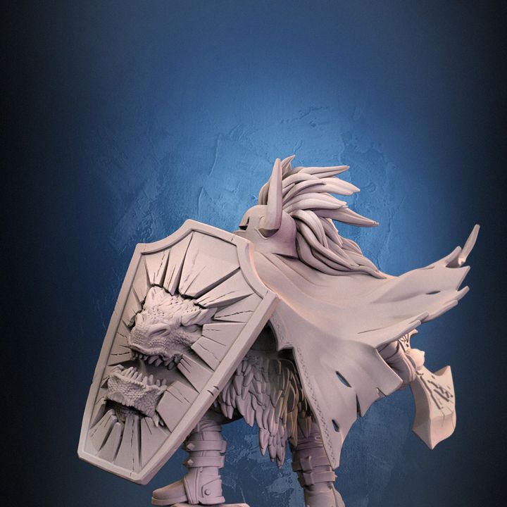 3D Printable Hagall - Naga Set by Dragun Studios