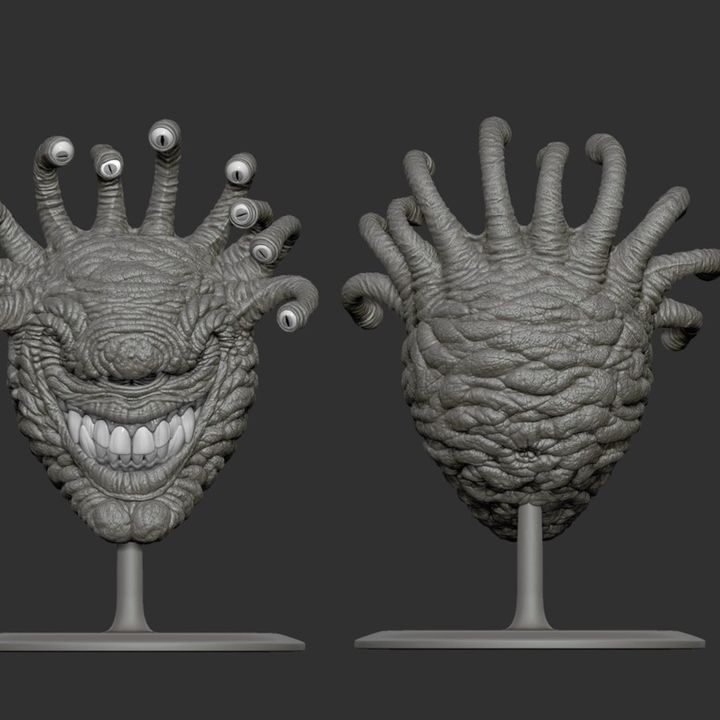 3D Printable Beholder by Monster Caesar Studios