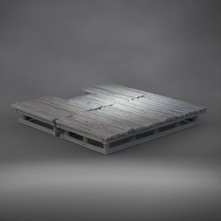 3D Printable Platform, City of Jasmir Kickstarter by Terrainiacs