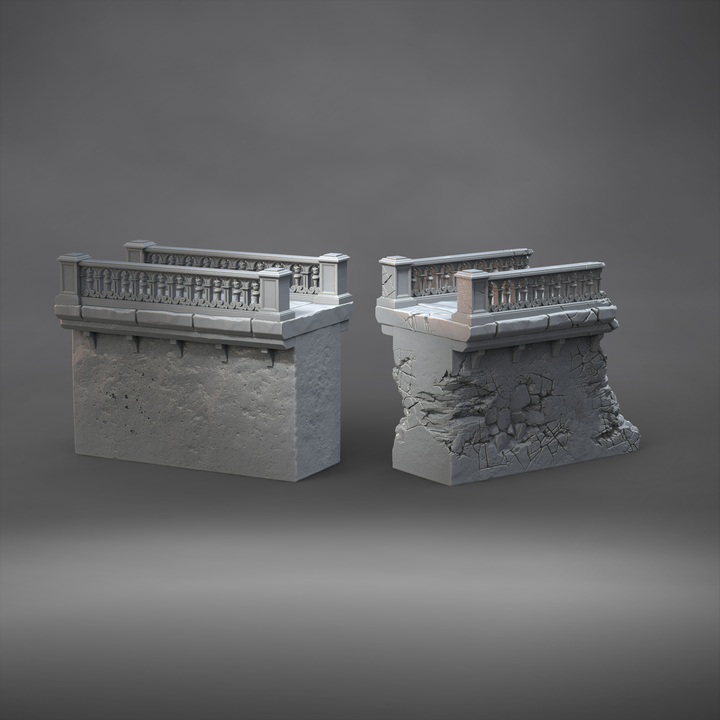 3D Printable Walls, City of Jasmir Kickstarter by Terrainiacs