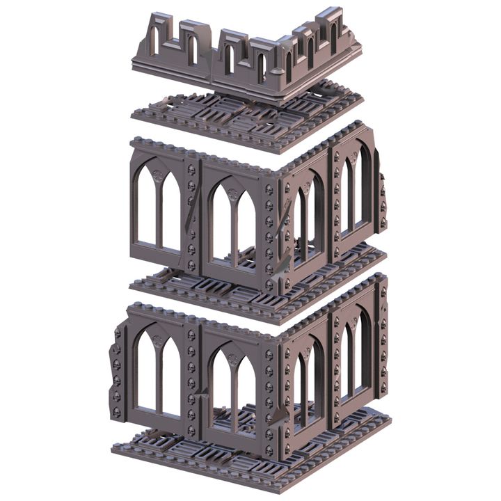 3D Printable Terrain for FDM printers by Sergeant Hammer