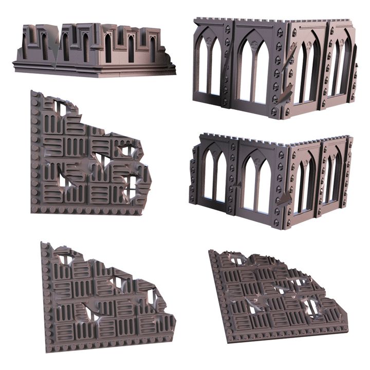 3D Printable Terrain for FDM printers by Sergeant Hammer