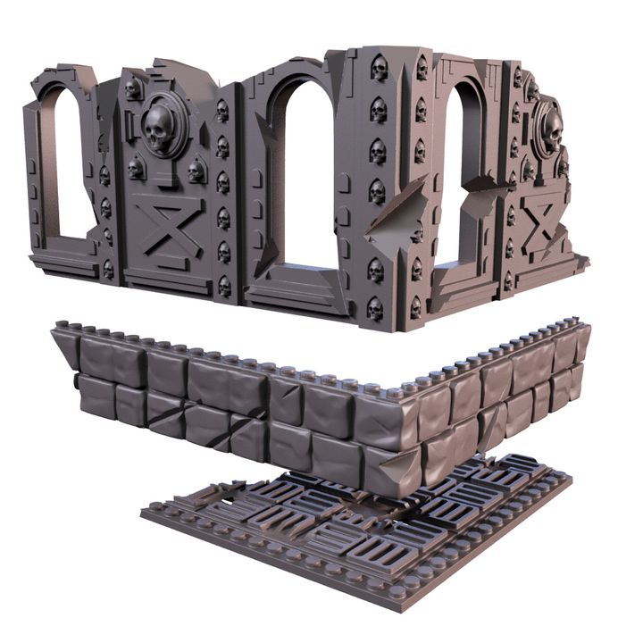 3D Printable Terrain 002 by Sergeant Hammer