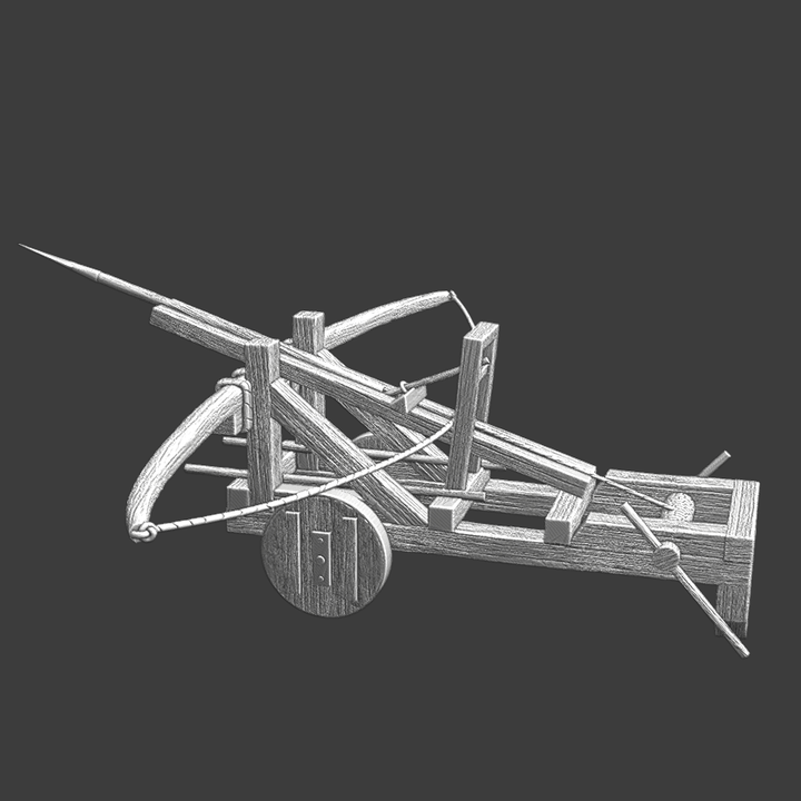 3D Printable Medieval arrow war-machine model by Northern Crusades ...