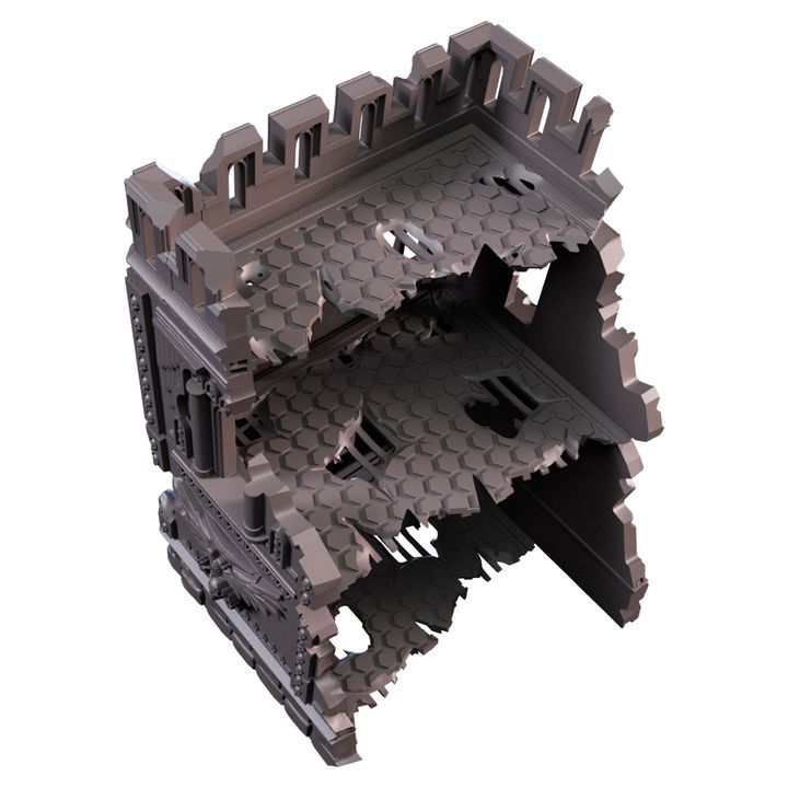 3D Printable Terrain 004 by Sergeant Hammer