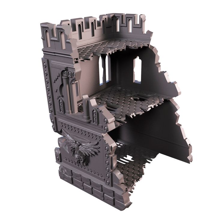 3D Printable Terrain 004 by Sergeant Hammer