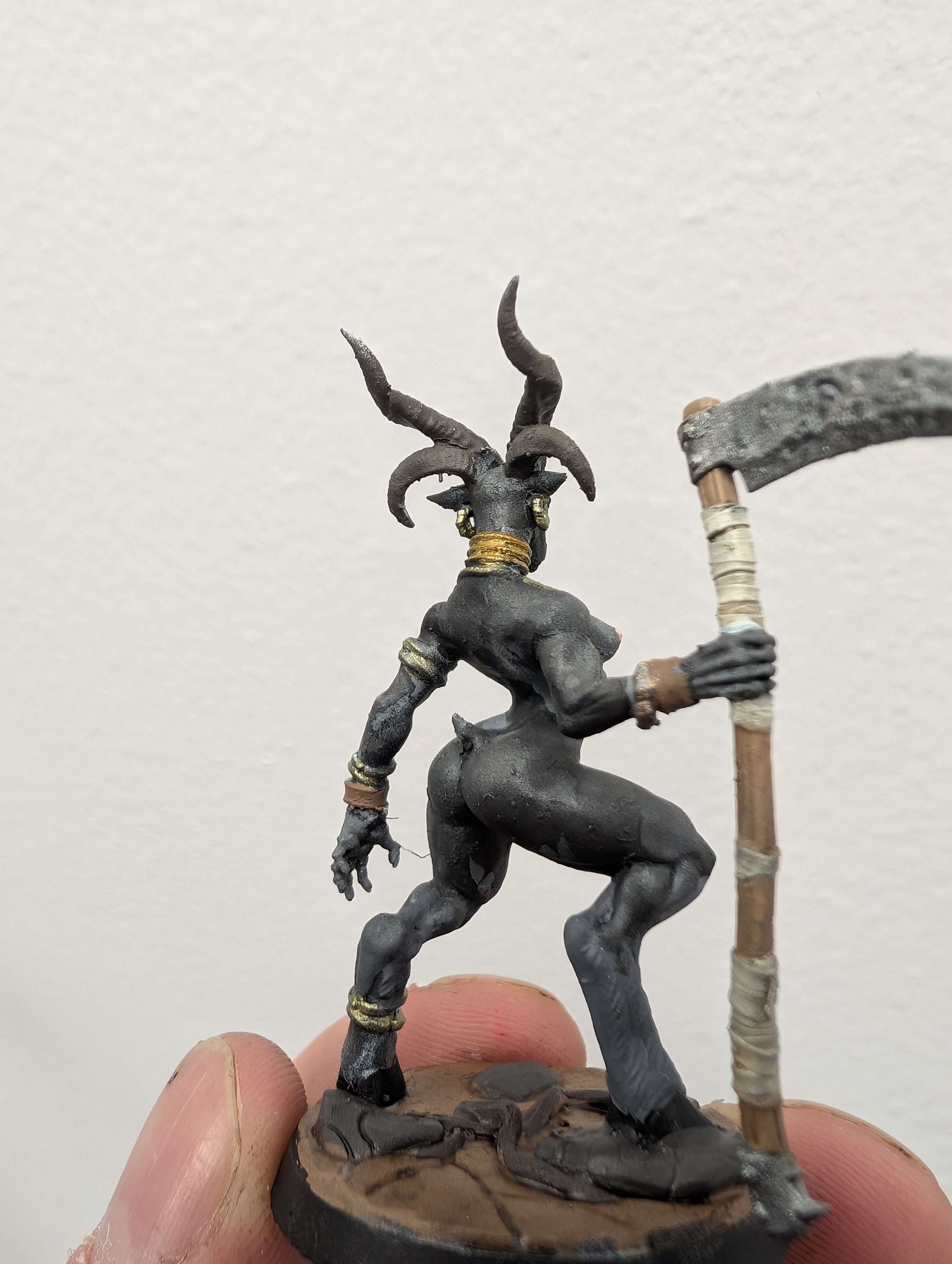 3D Printable Kzara - gobor Pinup (Rise of the Beastmen) by Artisan Guild