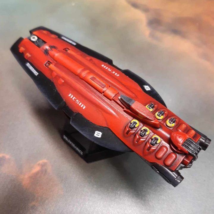 3D Printable Apollo Cruiser MK2 by David Tarron