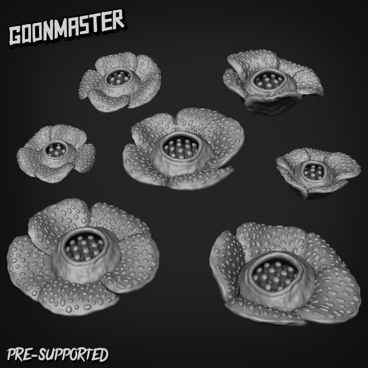 3D Printable Basing Bits 227 - Raffelesia Arnoldii by Goon Master