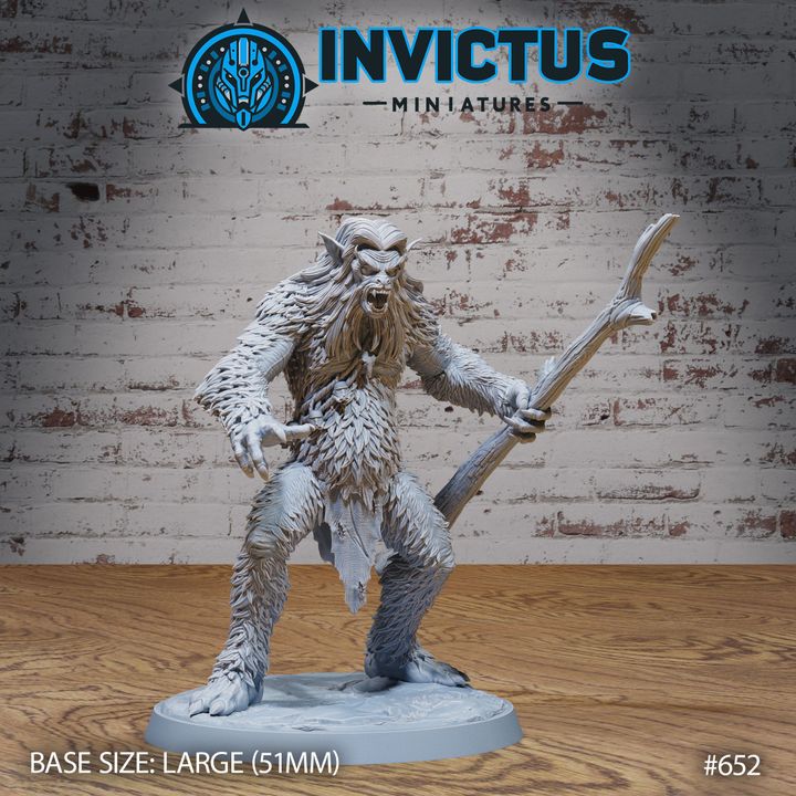 3D Printable Gorax Giant / Wild Alien / Mountain Warrior / Galactic ...