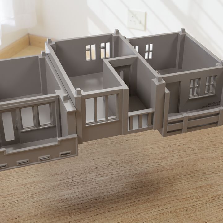 3D Printable Vietnam Urban Buildings - Wargaming Terrain by Patrick ...