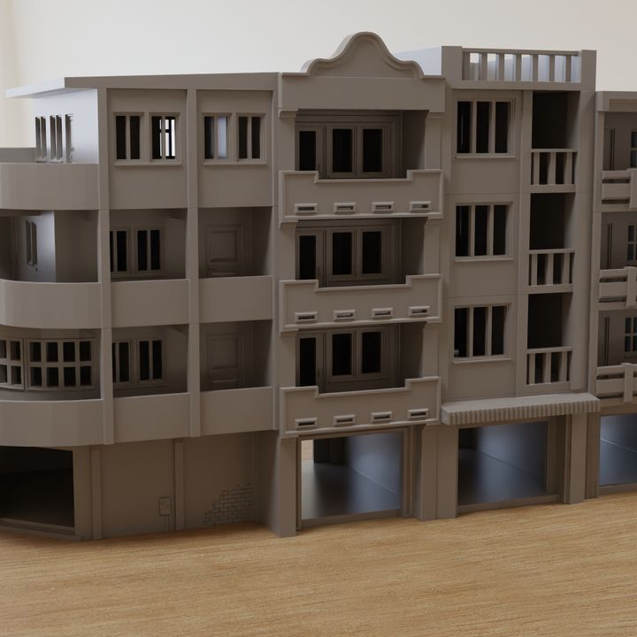 3D Printable Vietnam Urban Buildings - Wargaming Terrain by Patrick ...