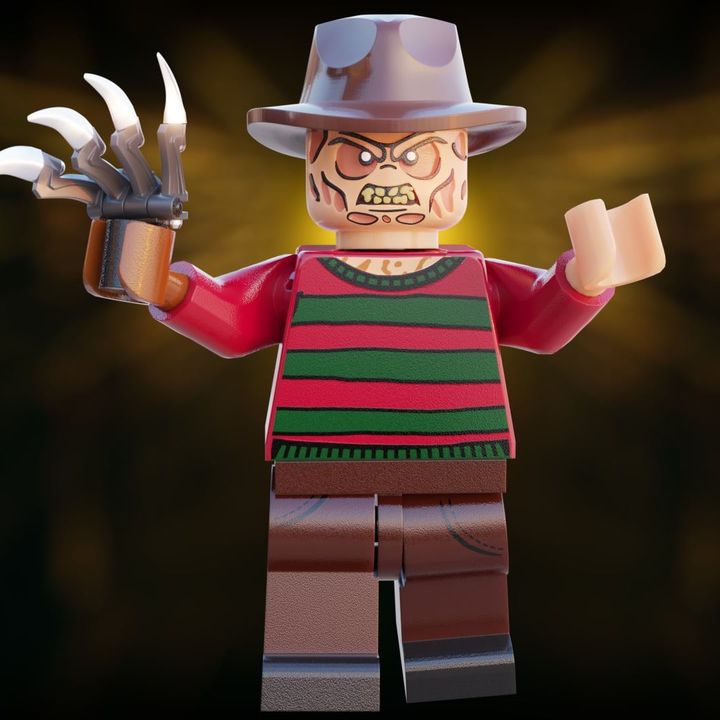 3D Printable Nightmare Stalker Brick by Walter's World 3D