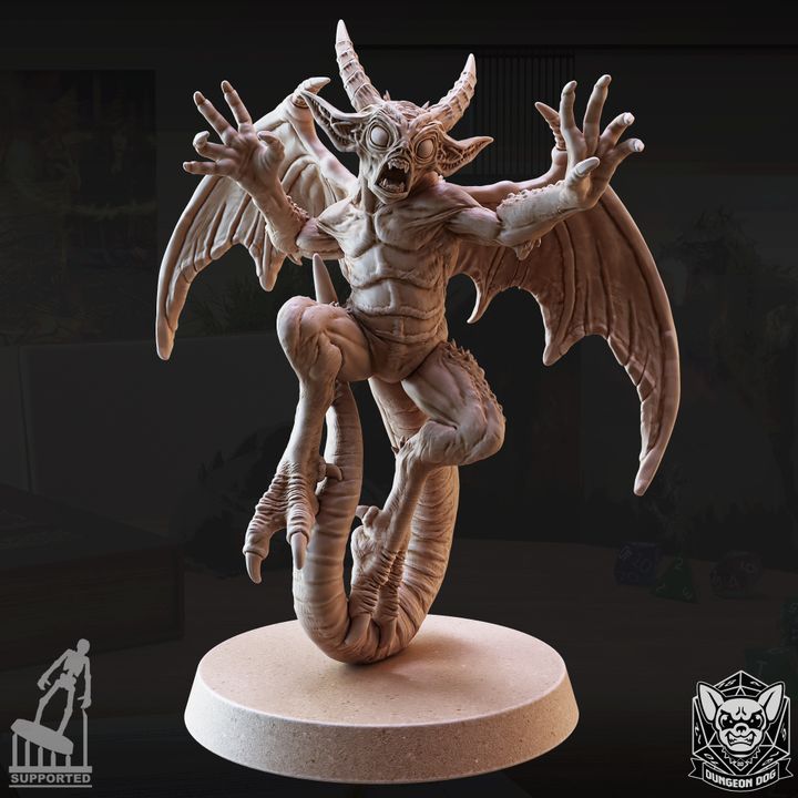 3D Printable Quasit Bundle by Dungeon Dog