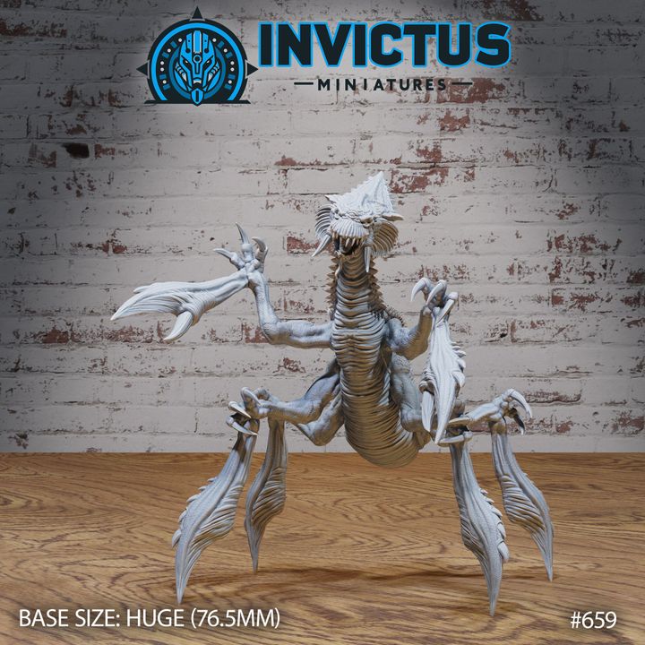 3D Printable Acklay Attack / Amphibious Reptil Alien / Claw Hugger ...