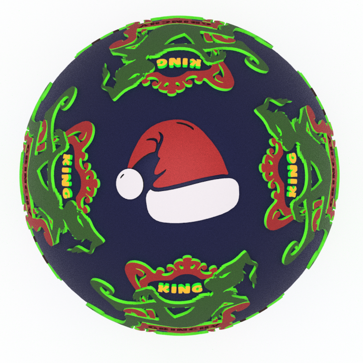 3D Printable King Grinch Egg Embossed & Debossed 3MF / STL / OBJ by Cory
