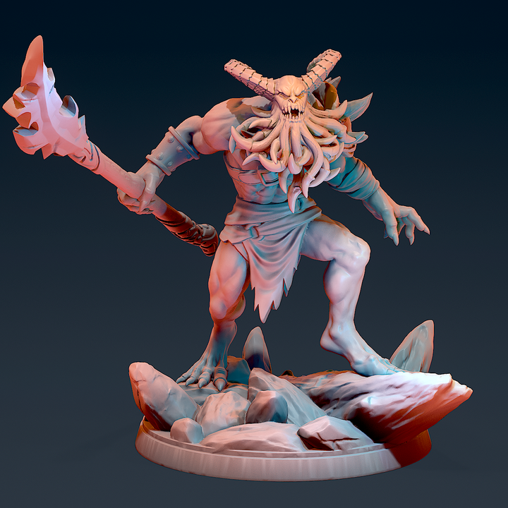 3D Printable Barbazu by MiniShev