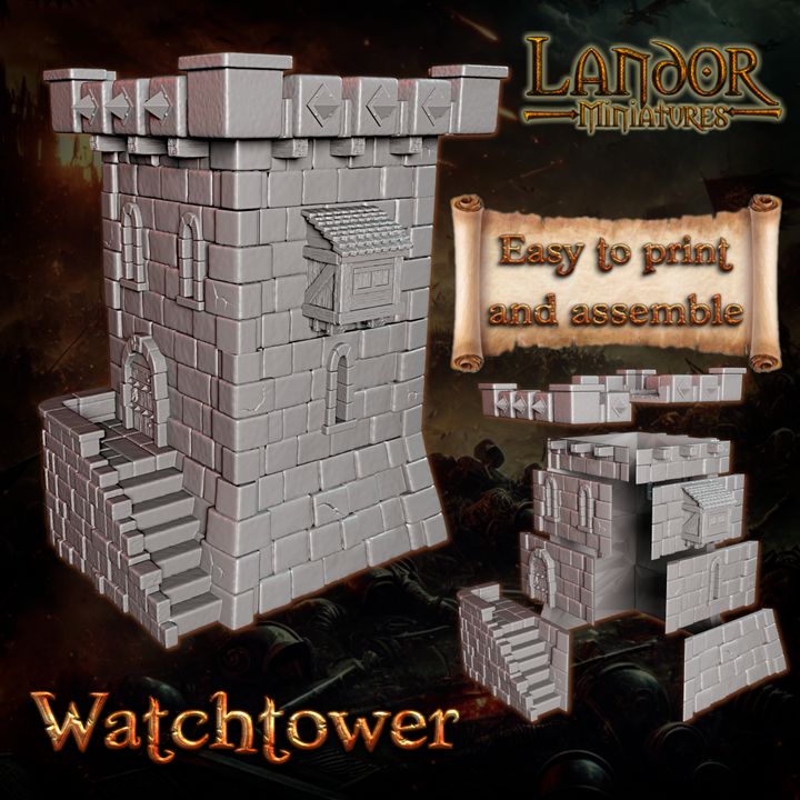 Téléchargement Watchtower par Landor Miniatures
