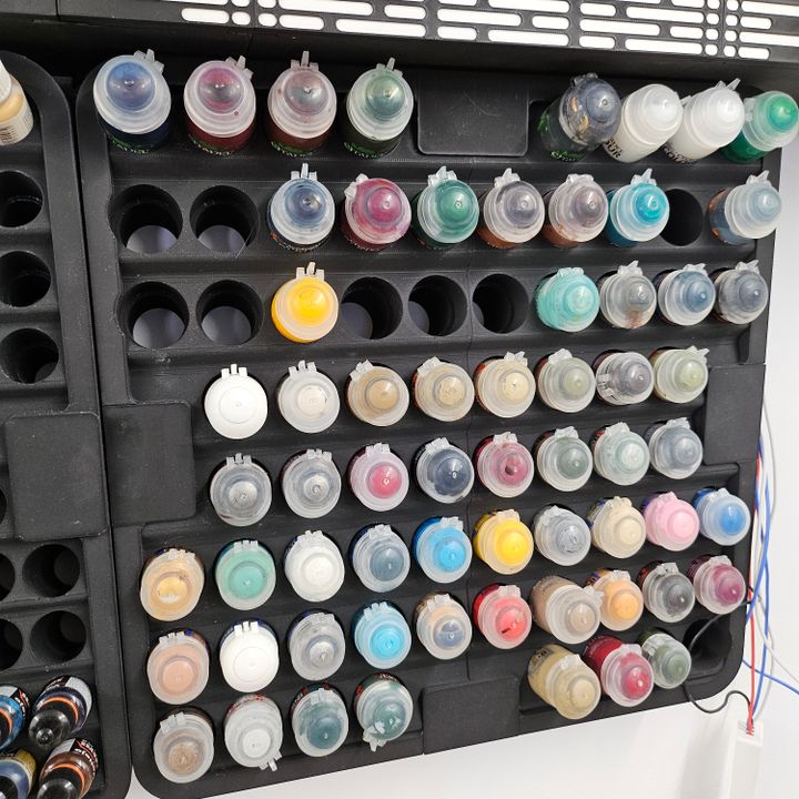 3D Printable Citadel PaintStone- Paint storage rack for Citadel and ...