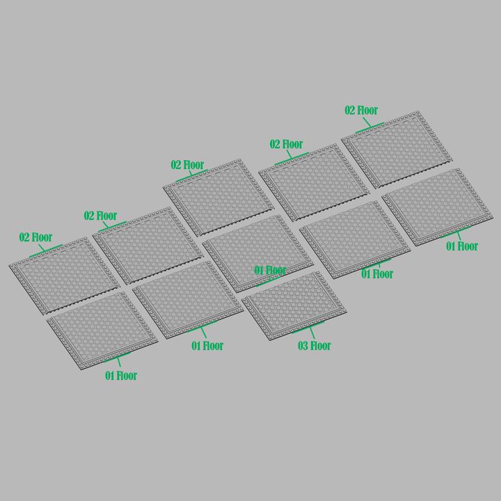 3D Printable Terrain Set by Sergeant Hammer