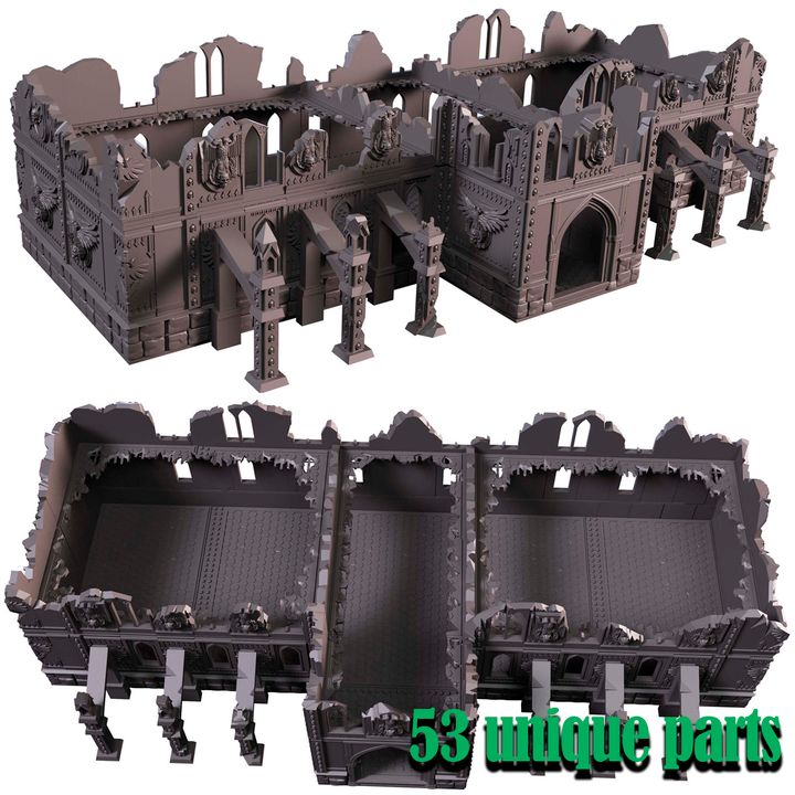 3D Printable Terrain Set by Sergeant Hammer