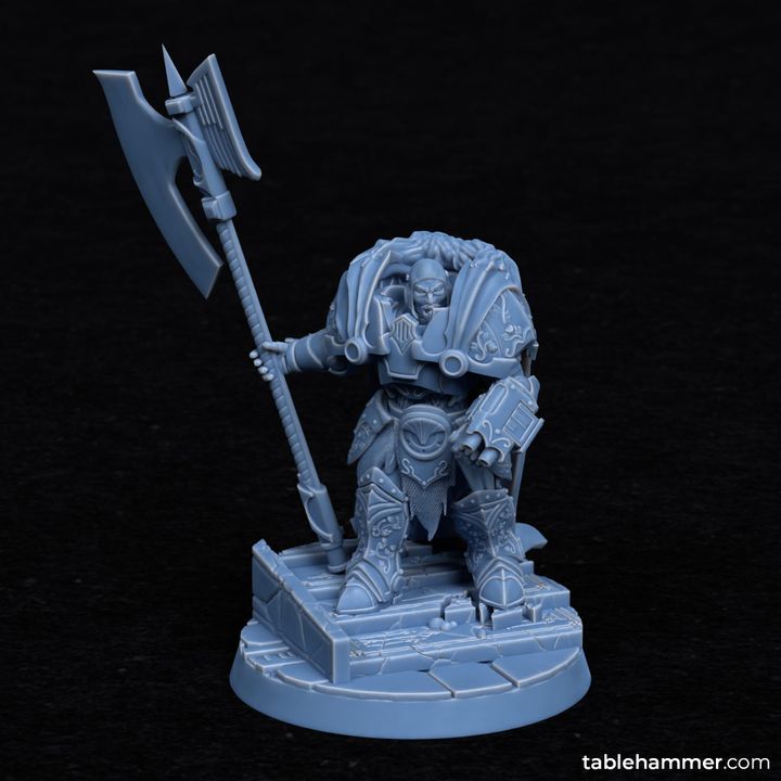 3D Printable The Axecutioner (Ordo Invictorix HQ) by Tablehammer