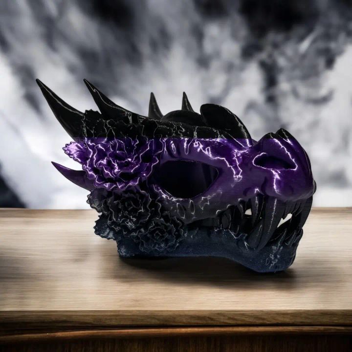 3D Printable Dragon Skulls by Rebel Alicorn Designs