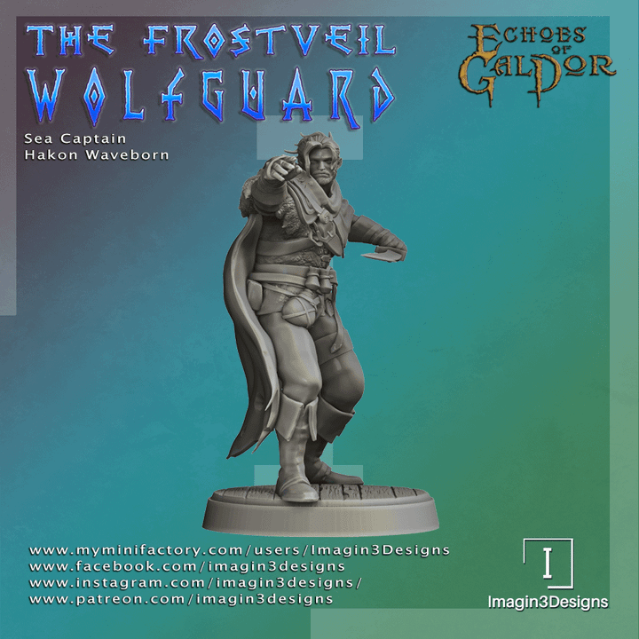 3D Printable Sea Raiders by Imagin3Designs